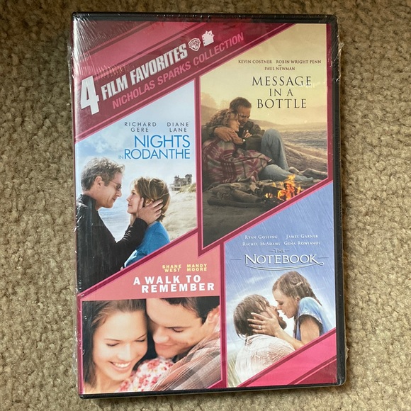 Warner Bros. | Media | Nicholas Sparks 4pack Movie Collection The ...